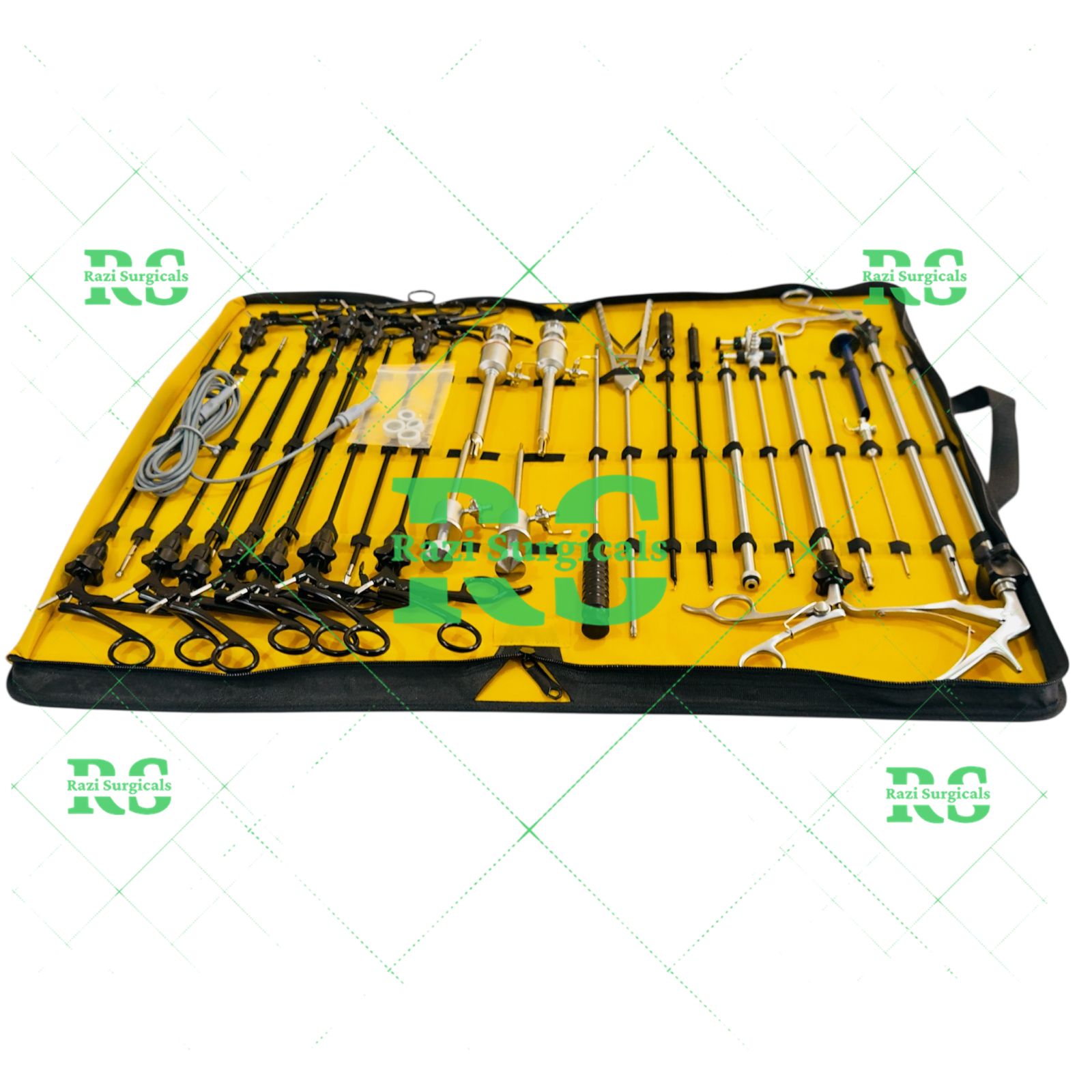 Laparoscopy Instruments Set - Razi Surgicals /29 pieces set